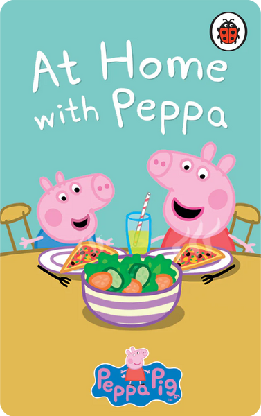 At home with Peppa (1 card) | Twinkle Toes Baby Boutique